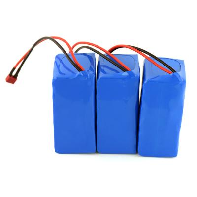 China 14.8V 10Ah 4S4P 18650 Lithium Ion Battery Pack for Electronic Fishing Reel for sale