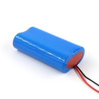 China IEC62133 Certified 18650 Lithium Battery 7.4V 2600mAh Rechargeable Li Ion Battery Pack for sale