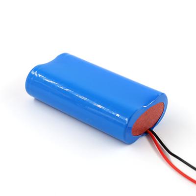 China IEC62133 Certified 18650 Lithium Battery 7.4V 2600mAh Rechargeable Li Ion Battery Pack for sale