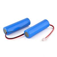 China 2600mAh 3.7V 18650 Lithium Battery Pack with JST Connector for Portable Devices for sale