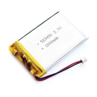 China UN38.3 Certified 3.7V 1000mAh Lithium Polymer LiPo Rechargeable Battery for Monitor Devices for sale
