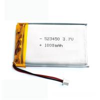 China KC IEC62133 Certified 3.7V 1000mAh Lithium Polymer Battery Pack Lipo Battery for Temperature Recorder for sale