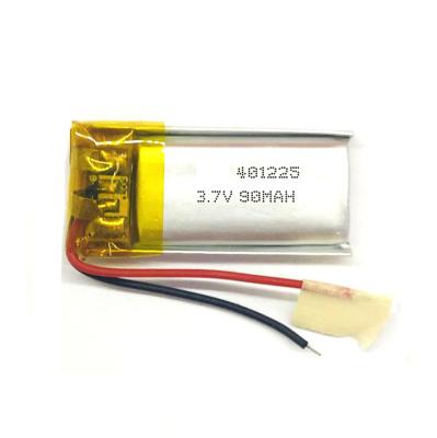 China KC Approved 3.7V 100mAh Lithium Polymer Battery Pack - Rechargeable LiPo Battery for sale