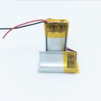 China Ultra Small 80mAh 501020 Lithium Polymer Battery Pack 3.7V LiPo Battery Pack for sale