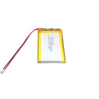 China Li Polymer 654060 GPS Tracker Battery Lithium 3.7 V 2000mah lipo battery for sale