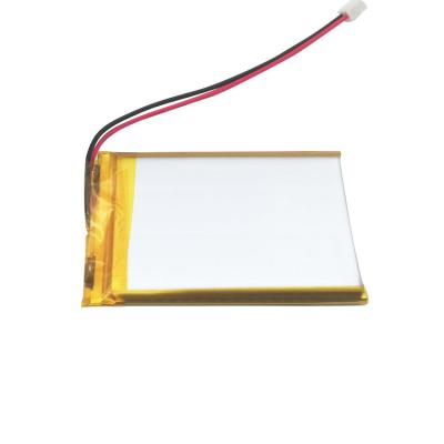 China 3.7V 1000mAh Lithium Polymer Battery with 500 Cycle Life and Compact Size 7*30*50.5mm for sale
