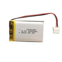 China 703048 Model 3.7V 1000mAh Lithium Polymer Battery Pack Rechargeable LiPo Battery for sale