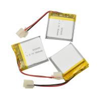 China Rechargeable UN38.3 Certified 3.7V 500mAh Li Polymer Battery for Digital Products for sale