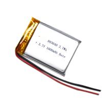 China 803040 3.7V 1000mAh Lithium Polymer Lipo Rechargeable Battery for Bluetooth Speaker for sale