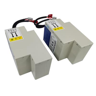 China 48V 50Ah Waterproof LiFePO4 Forklift Battery for AGV Forklift RV Tractor Solar System for sale