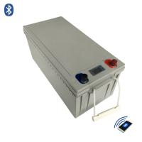 China Remote Monitoring 12V 200Ah LiFePO4 Battery Pack with BMS and 2000 Cycle Life for sale