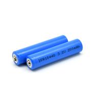 China Rechargeable LiFePO4 Solar Light Battery 3.2V 200mAh with 2000 Times Cycle Life for sale