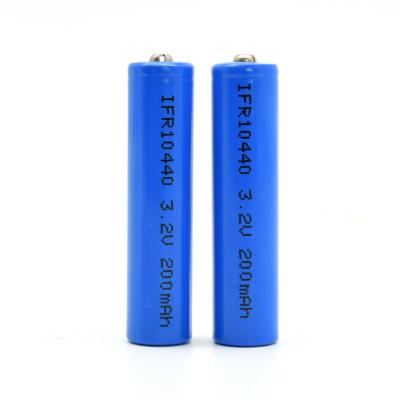 China 3.2V 200mAh LiFePO4 Rechargeable Lithium Battery with 2000 Cycle Life and Wide Temperature Range for LED Lamp for sale