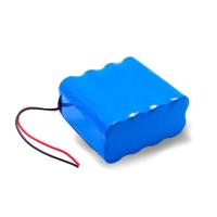 China 14.8V 2500mAh 18650 Lithium Battery Pack with 500 Times Cycle Life for Emergency Systems for sale