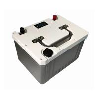 China 24V 50Ah LiFePO4 Solar Energy Storage Battery with 2000 Cycle Life and IP65 ABS Case for Marine and Golf Cart for sale