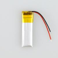 China Rechargeable 3.7V 80mAh Li Polymer Battery for Smart Cards and Wearable Devices for sale