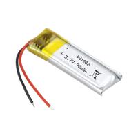 China IEC62133 Certified 3.7V 80mAh Lithium Polymer Lipo Rechargeable Battery Pack for Digital Products for sale