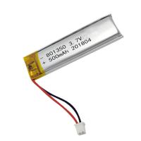 China 801350 Rechargeable 3.7V 500mAh Lithium Polymer Lipo Battery for Medical Device for sale