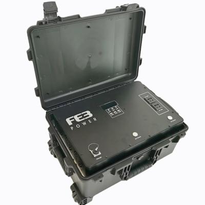 China 5000W Waterproof Solar Generator with LiFePO4 Battery - Portable Power Station for Indoor/Outdoor Use for sale