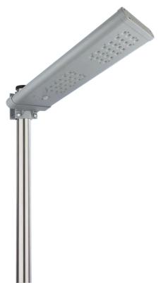 China Waterproof 12 Watt Integrated Solar Street Light / Solar Dusk To Dawn Street Light for sale