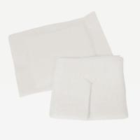 China Unfolded White 12Ply Sterile Absorbent Tracheotomy Gauze Swabs / Gauze Dressings WL4007 for sale