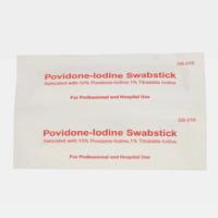 China 10% Povidone - Iodine Professional Iodine Applicator / Gauze Dressings For Hospital WL4005 for sale