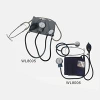 China Aneroid Sphygmomanometer with Fixed / Separated Stethoscope WL8005 or WL8006 for sale