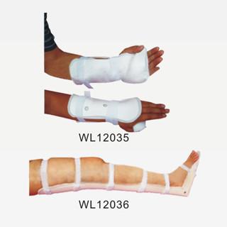 China S / M / L Hard Plastic Medical Disposable Radius Fixture Support WL12035, WL12036 for sale