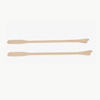 China Medical Disposable Birch Wooden Cervical Scraper With Round Tip, Tongue - Shape Tip WL12015 for sale