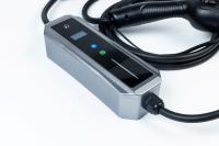 China Car Mode2 IEC62196 230V 1-Phase 32A Max 7kw Portable EV Charger With Type2 Connector for sale