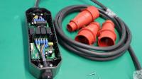 China IEC62196 400V 3-Phase  16A Max 11kw Ev Charger Wallbox Home  Imper for sale