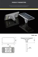 China 30W All-in-One Solar Street Lamp with 25AH LiFePo4 Battery Auto Dimming Remote Control for sale