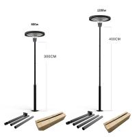 China Outdoor Pathway Decorative LED UFO Solar Garden Light with 800W-1200W Power and 32000-48000mAH Battery for sale