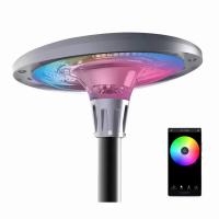 China Color Changing RGB LED Solar Garden Lights 800W-1200W with 32000-48000mAH Battery for 200-350m² Outdoor Areas for sale