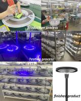 China Outdoor Pathway Decorative LED UFO Solar Garden Light with 800W-1200W Power and 32000-48000mAH Battery for sale