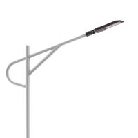 China IP66 60W LED Street Light with 150lm/W Efficiency for Parking Lots and Roads - 5 Year Warranty for sale