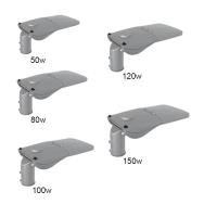 China 120W LED Smart Street Light IP65 Radar Sensor 155lm/W High Efficiency Outdoor for sale