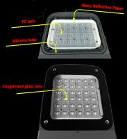 China LED Street Light 50W-150W AC100-277V Glass Cover Road Luminaire for sale