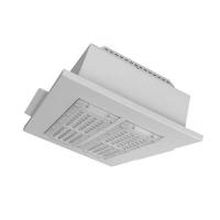 China UNIKE IP65 LED Canopy Light 50W-200W for Petrol Stations with 125-135lm/W Efficiency for sale