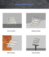 China Modular LED Flood Light 100W-1200W IP65 Waterproof for Stadium Sports Field Lighting for sale