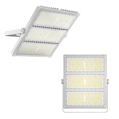 China IP65 Waterproof LED Flood Light 200W-1200W with 120-160 lm/W Efficiency and Die-Cast Aluminum Housing for sale