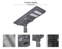 China 100W All-in-One Solar Street Light with 4800lm Output and IP65 Rating for Highway Road Illumination for sale