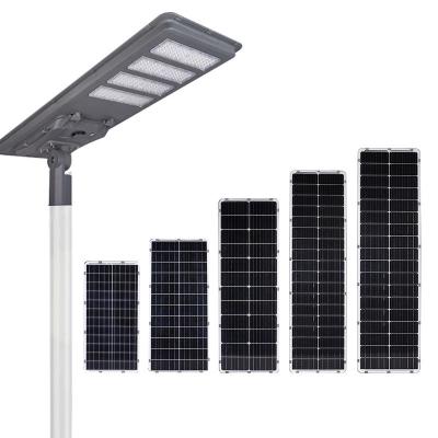 China All in One 60W Integrated Solar LED Street Light Auto ON OFF 180LM/W for sale