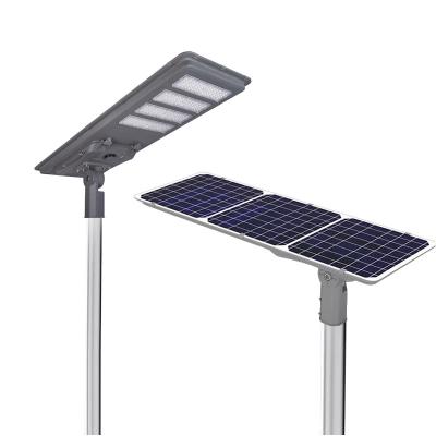 China 80 Watt Solar Street Light Auto ON OFF Timing Dimming PIR Sensor Optional for sale
