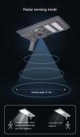 China All In One Solar Street Light 60W 180LM/W Auto Dimming PIR Sensor Optional for sale