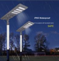 China 100W All-in-One Solar Street Light with 4800lm Output and IP65 Rating for Highway Road Illumination for sale