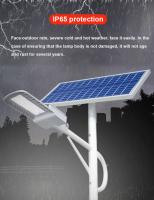 China 400W-700W Solar LED Street Light with LiFePo4 Battery, IP65 Rating, and Remote Control - 6400-11200 Lumen Output for sale