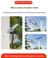 China 300W Split Type Solar Street Light with Adjustable 6V/80W Panel and 4800LM Output - IP65 Rated for sale