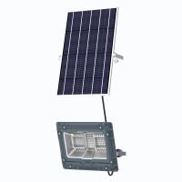 China 200W Solar Panel LED Flood Light with RGB Color Changing & Rhythm Control - 18000mAh Battery, 18+ Hours Runtime for sale
