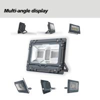 China 200W Solar Panel LED Flood Light with RGB Color Changing & Rhythm Control - 18000mAh Battery, 18+ Hours Runtime for sale